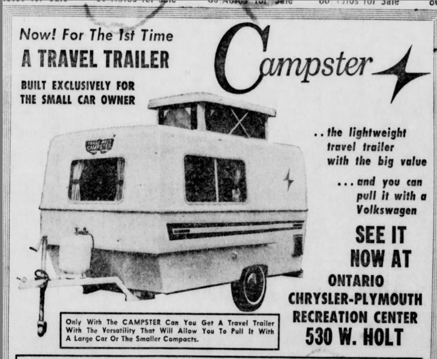Hunter Compact Fiberglass Campers – A History of the Hunter Compact ...