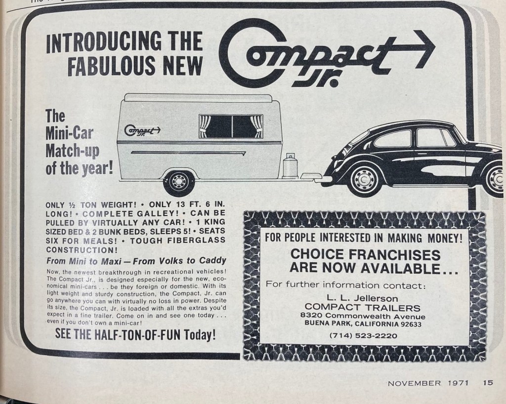 Hunter Compact Fiberglass Campers – A history of the Hunter Compact ...