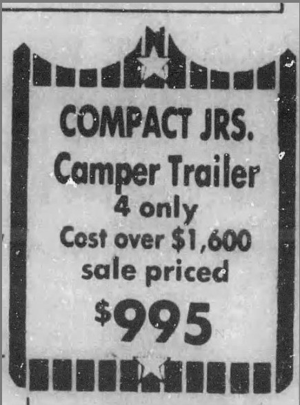 Hunter Compact Fiberglass Campers – A History of the Hunter Compact ...